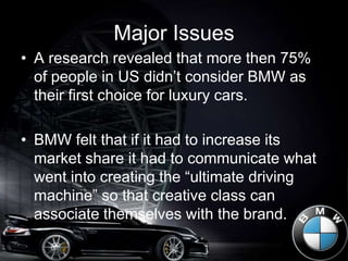 BMW - Major and Minor Issues | PPT
