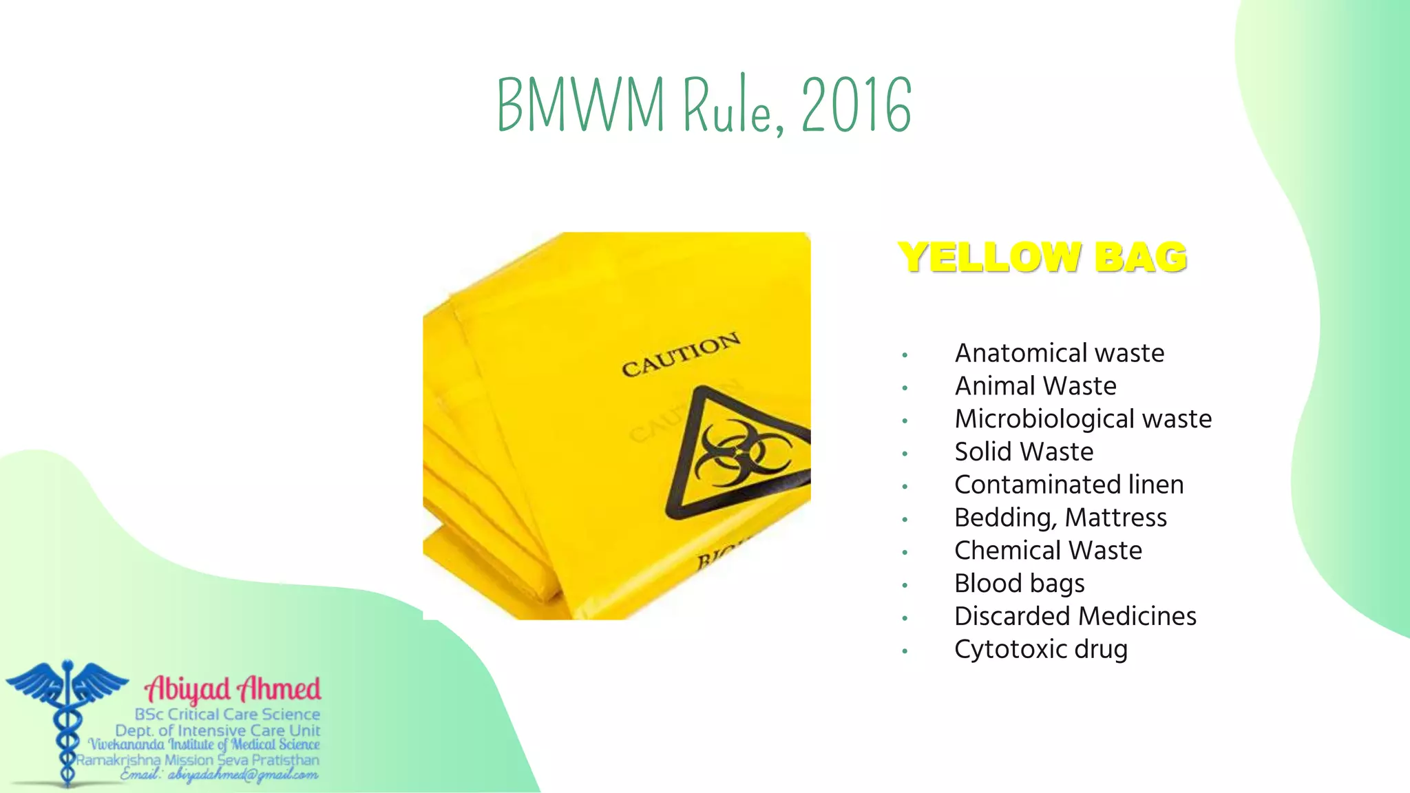 Biomedical Waste & Sterilization | PPTX