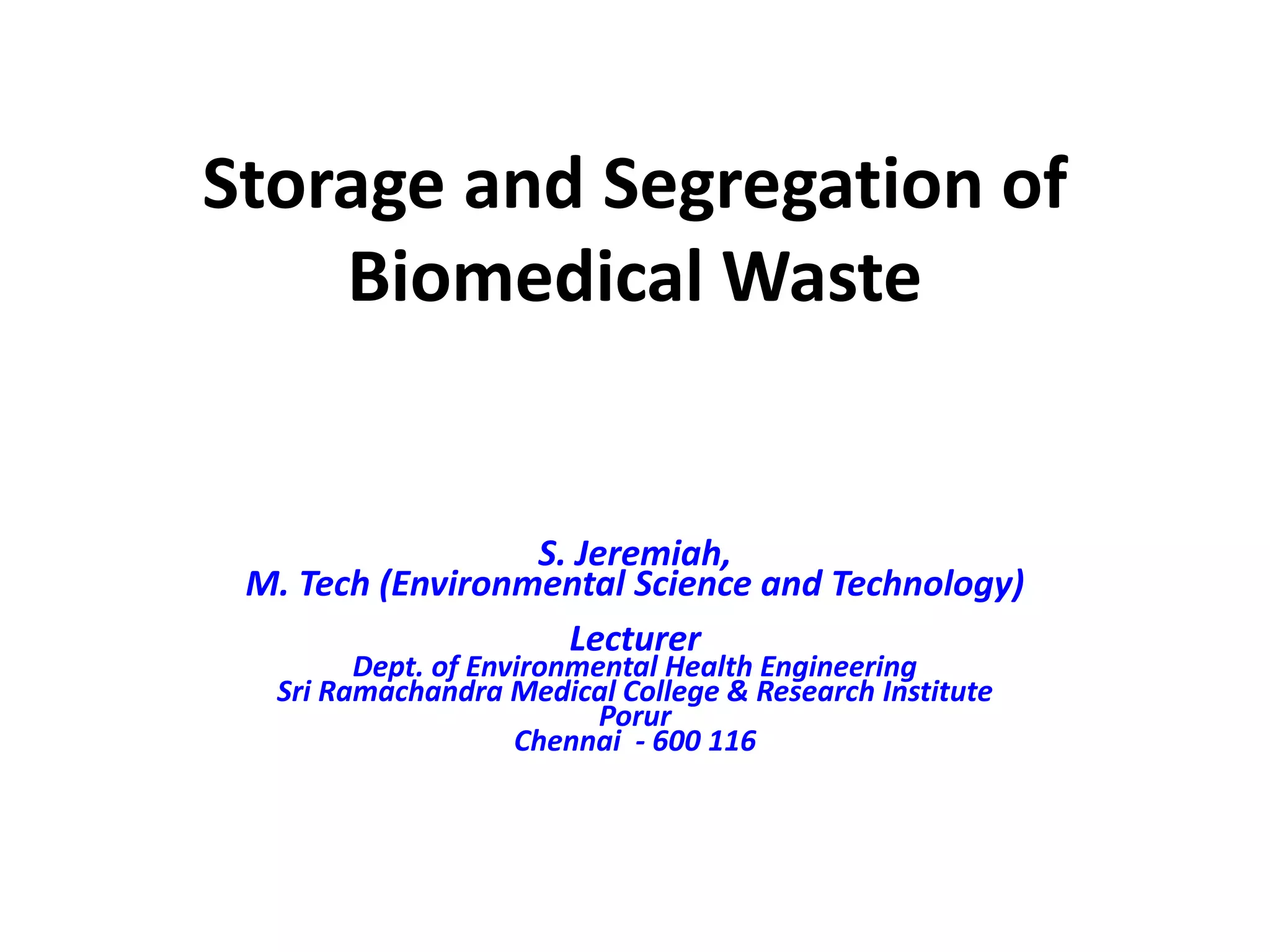 BMW_Storage_and_Segregation.ppt