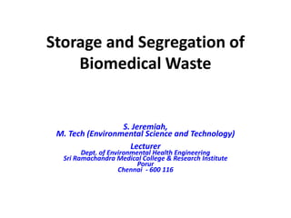 BMW_Storage_and_Segregation.ppt