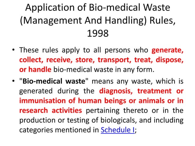 BMW_Storage_and_Segregation.ppt | Environment | Science