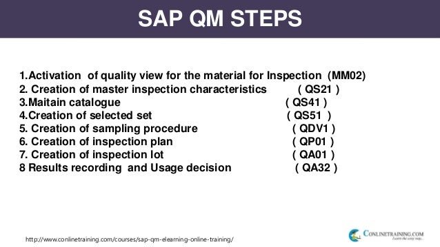 Bn1011 demo ppt sap qm
