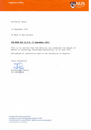 University Verification Letters | PDF