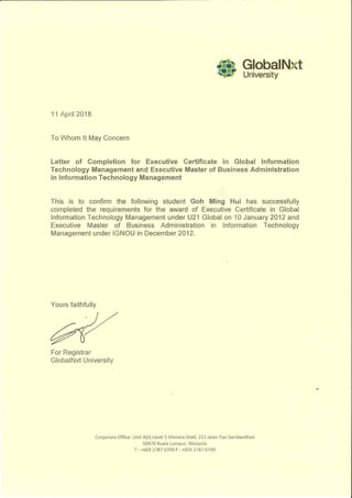 University Verification Letters | PDF