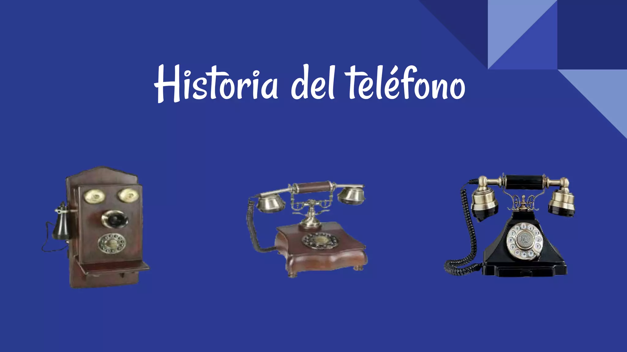 Historia del teléfono | PPTX