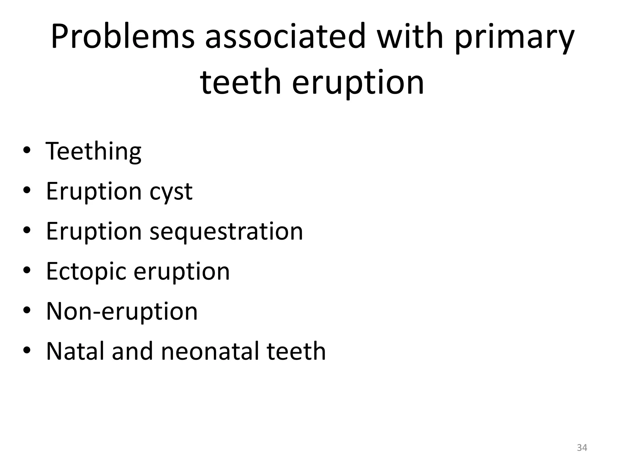 Tooth eruption and shedding - complete package | PPTX