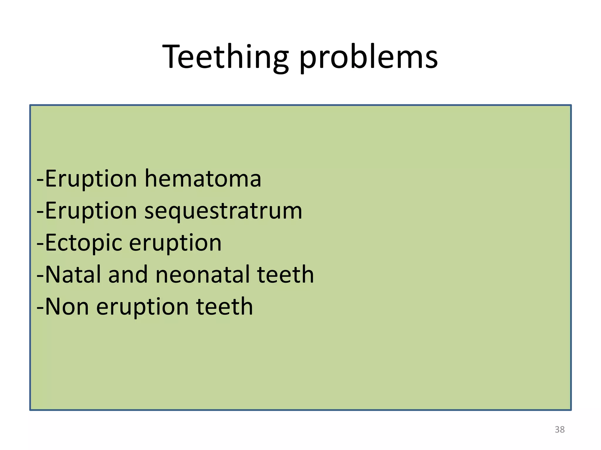 Tooth eruption and shedding - complete package | PPTX