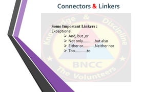 lecture connectors&linkers | PPT