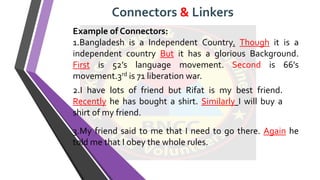 lecture connectors&linkers | PPT