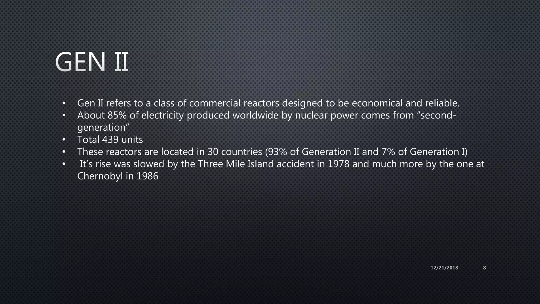 Generation of Reactors | PPTX