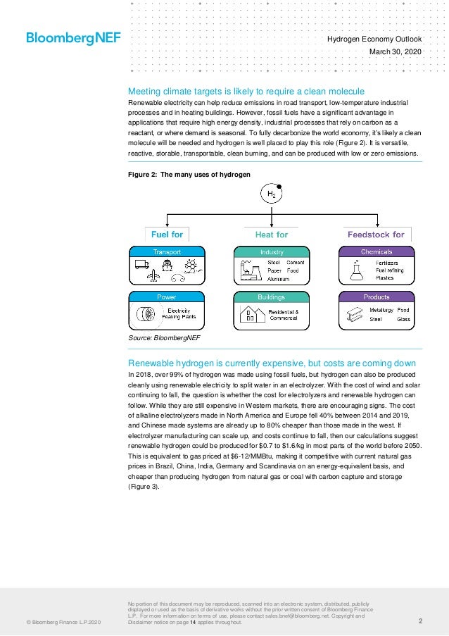 Bnef hydrogen-economy-outlook-key-messages-30-mar-2020 | PDF