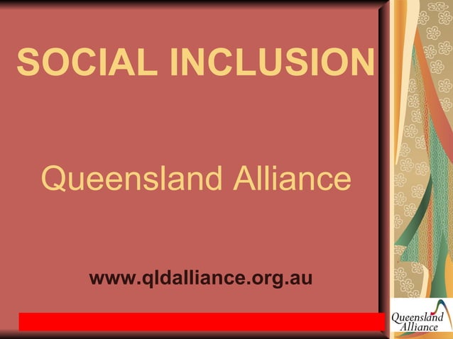 Social Inclusion | PPT