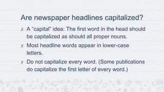Newspaper Headlines | PPT