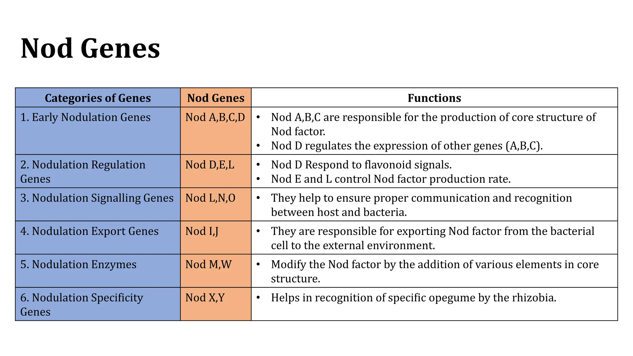 Genetics and regulation of Biological Nitrogen Fixation | PPTX