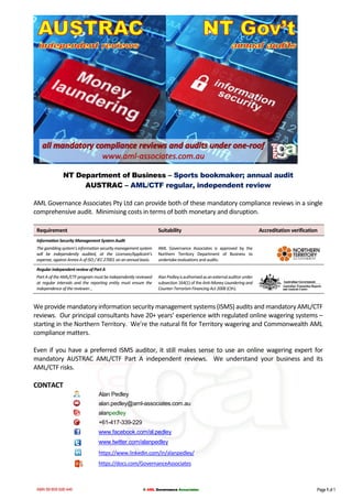 Why have several auditors, when one can do the job? | PDF