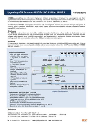HMI Replacement_GE MARK V, ABB Procontrol 13, MHI MIDAS 8000, SIEMEN TXP | PDF