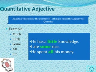 Some Kinds of Adjective with my Group in2011B, in Structure 2 | PPT