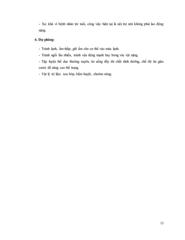 Bệnh án yhct : ĐAU THẦN KINH TOẠ | DOCX