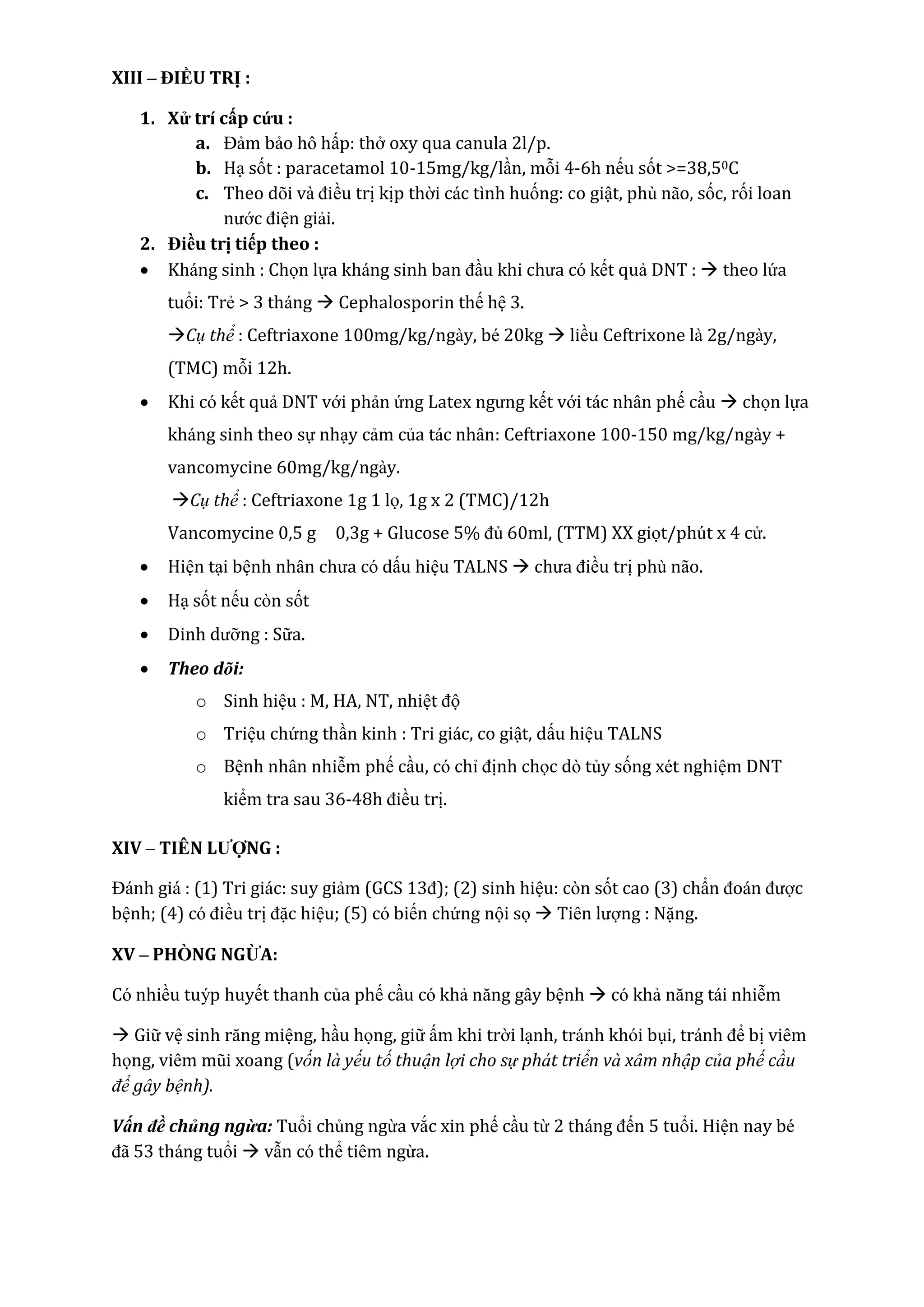 BỆnh Án Nhi Khoa Pdf