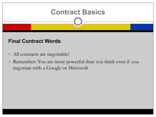 Contracts - A Fun Legal Primer | PPTX