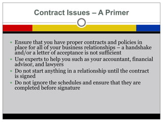 Contracts - A Fun Legal Primer | PPTX