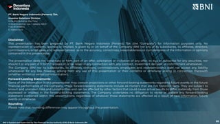 Bank Negara Indonesia (BNI) Corporate Presentation 3Q2025 | PDF