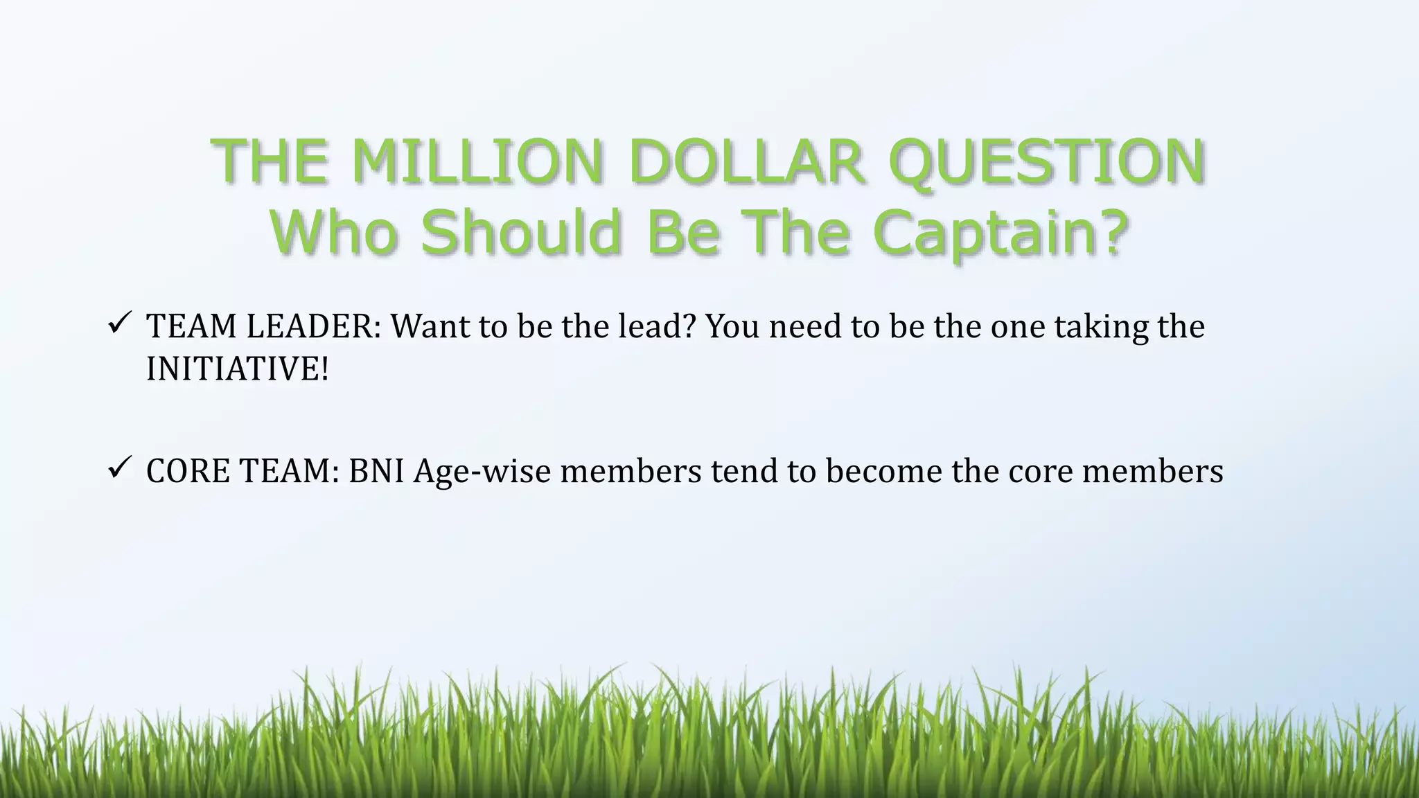 BNI - POWER TEAMS - By Madhup & Anishkaa | PPTX