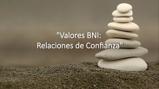 Momento de Educación BNI Capac Ñan - Valores BNI.pptx