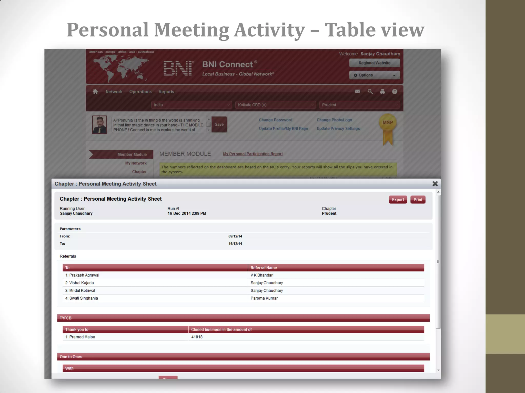 BNI Connect Presentation | PDF