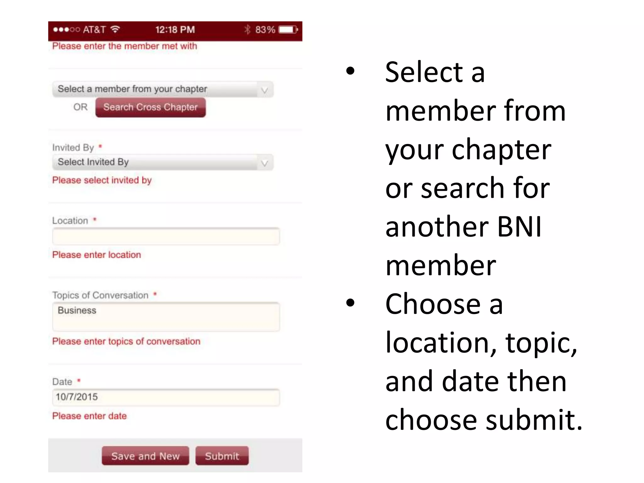 BNI Connect & Smart Phone App | PPT