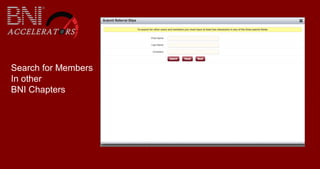 Bni Connect Training for referral slip submission | PPT