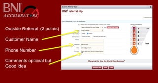 Bni Connect Training for referral slip submission | PPT