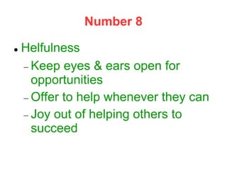 BNI edco - Top 10 Traits of a Master Networker | PPT