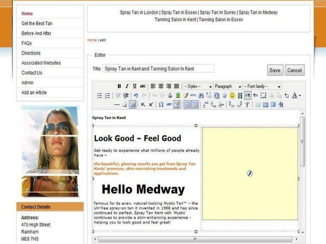 Company Web Design Overview | PPT