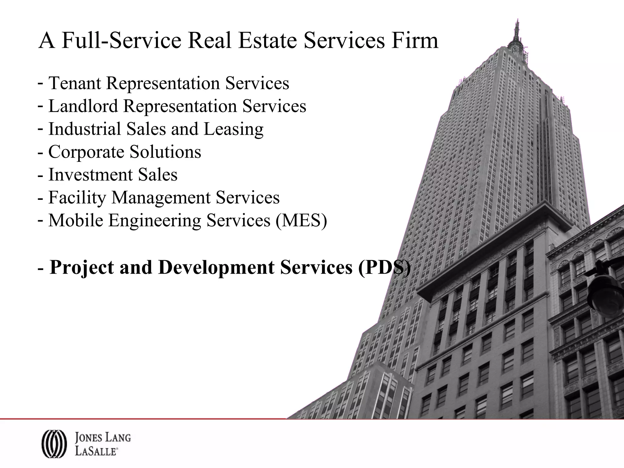 JLL Presentation Fall 2010 | PPT