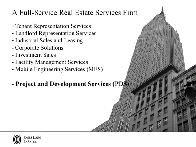 JLL Presentation Fall 2010 | PPT