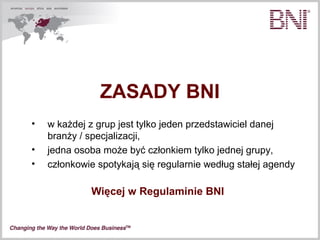 Informacje o BNI | PPT