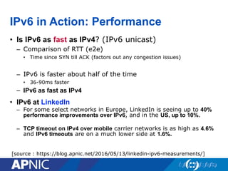 Where are we now? IPv6 deployment update | PPT
