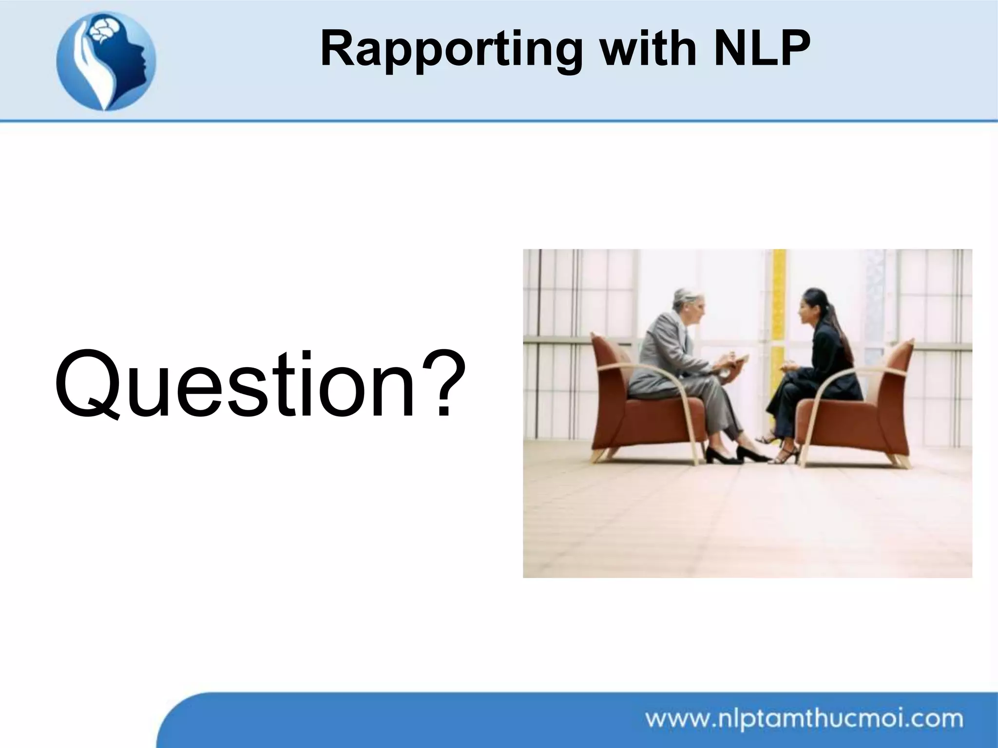 Rapporting with nlp | PPTX