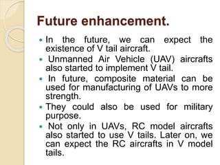 V-Tail for Surveillance Aircraft with Improved Performance – A ...