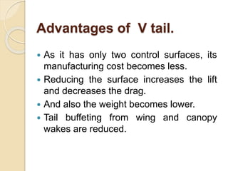 V-Tail for Surveillance Aircraft with Improved Performance – A ...