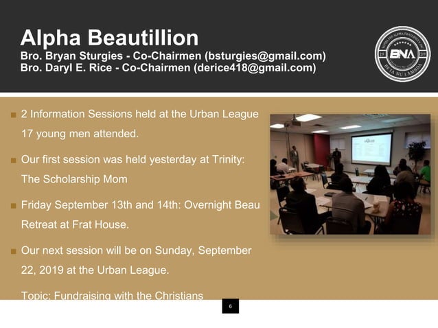 BNL Meeting Agenda Sept 2019 | PPTX | Credit Cards | Personal Debt