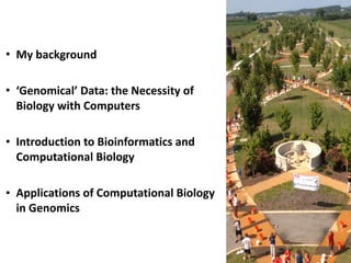 An Introduction to Biology with Computers | PDF