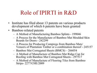 B N Mohanty_Bamboo Composite Material- the way forward | PDF