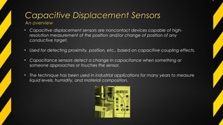 Capacitive sensors | PPT