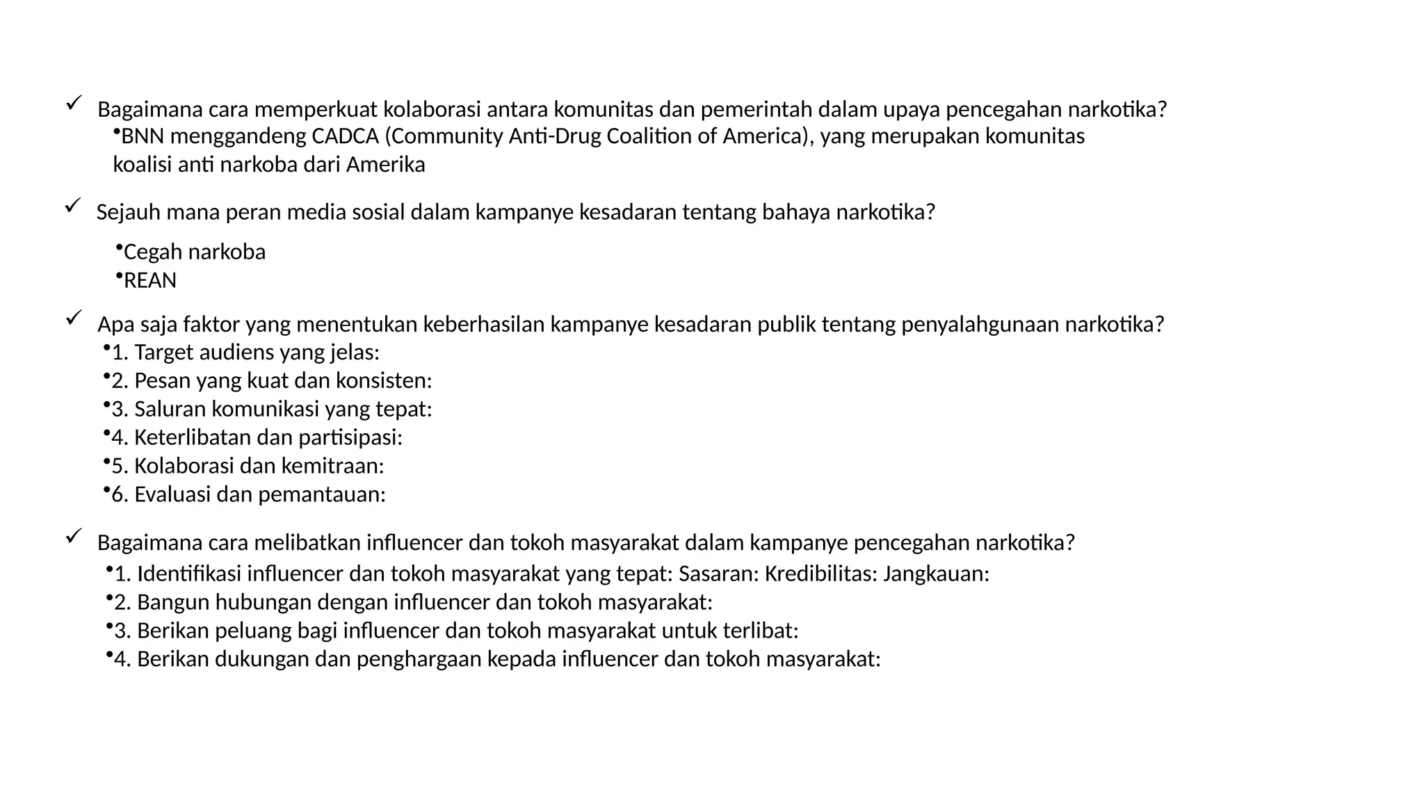 Data sebaran narkotika di Indonesia menurut BNN | PPT