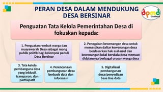 BNN - SATGAS DAN DESA BERSINAR dan penjelasannya | PPTX