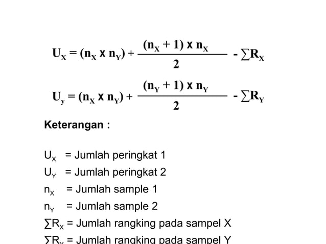 Bnp.03.uji non parametrik dua sampel independen | PPT