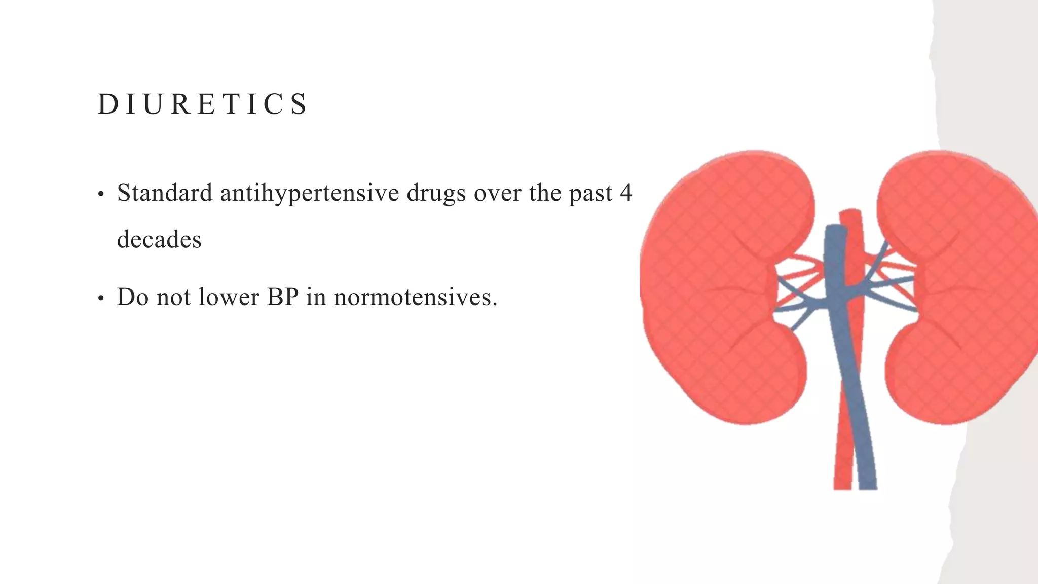 antihypertensive drugs and diuretics .pptx