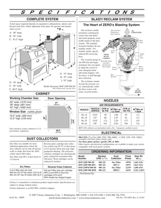 Bnp 220 suction_blast_cabinet | PDF